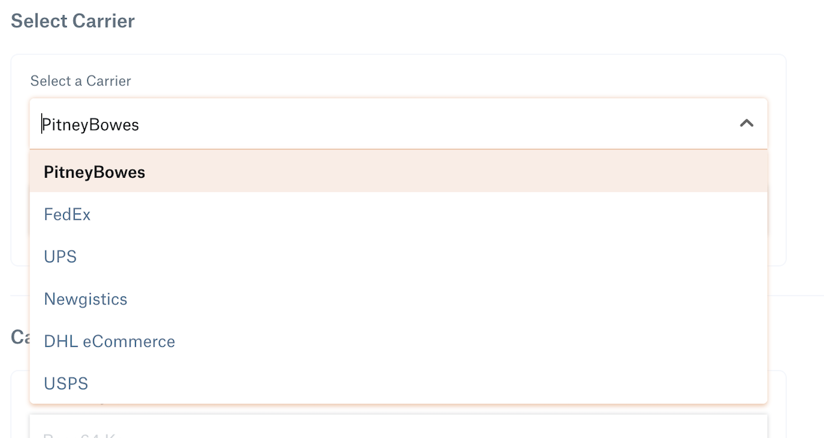 🛠️ Carrier Configuration: Add a Carrier – Return Rabbit